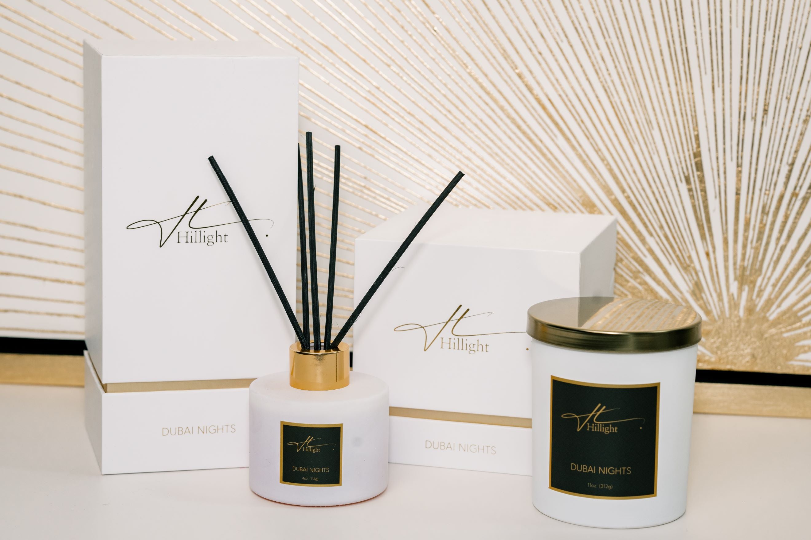 Dubai Nights Reed Diffuser, Eco-Friendly, Home Fragrance – Hillight