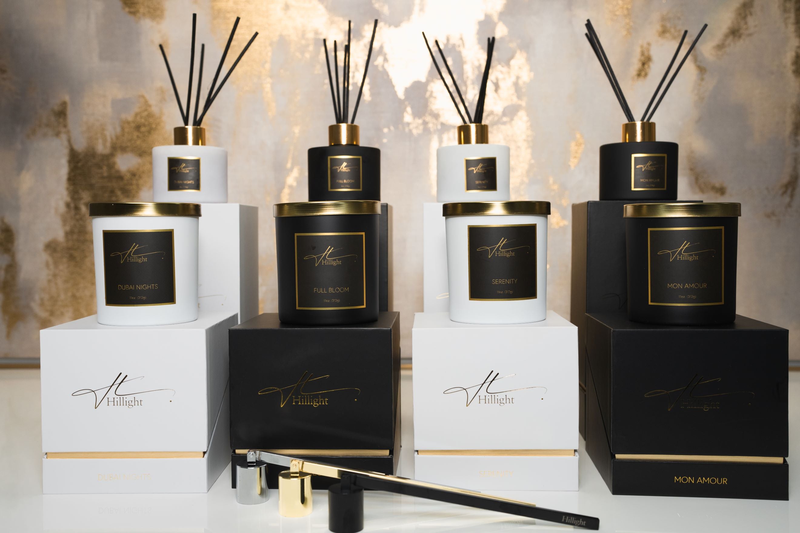 Luxury Candle Gift Set , Eco-Friendly, Natural, Home Fragrance – Hillight